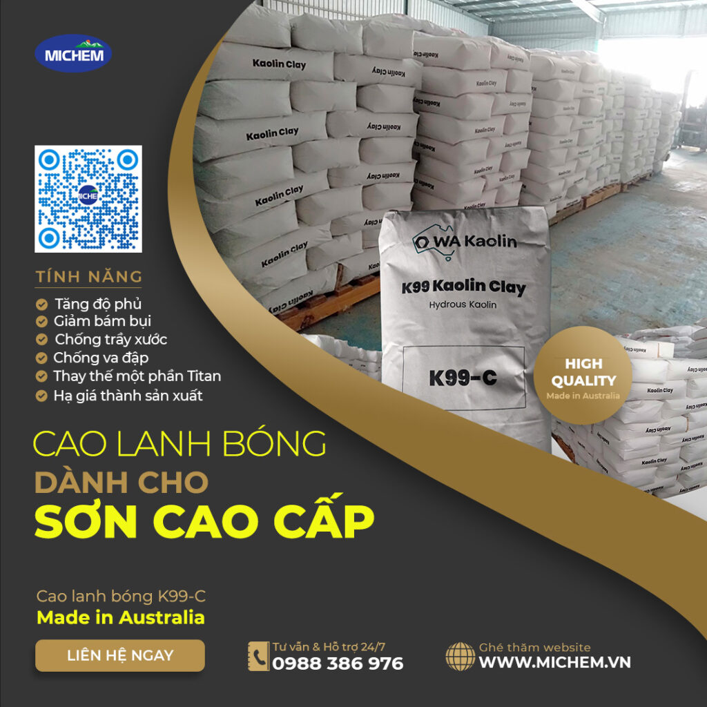Kaolin K99-C (Hydrated) - Michem Việt Nam