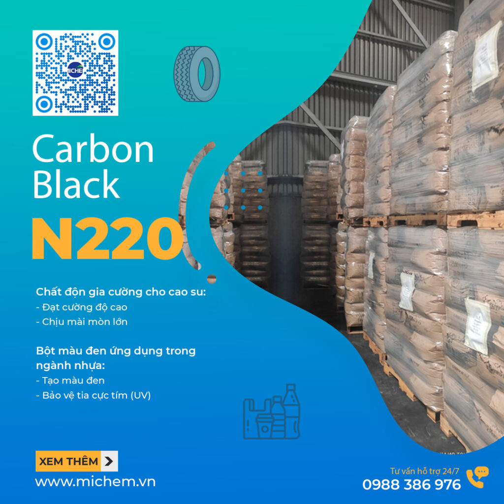 Carbon Black N220 (UV Grade) - Michem Việt Nam