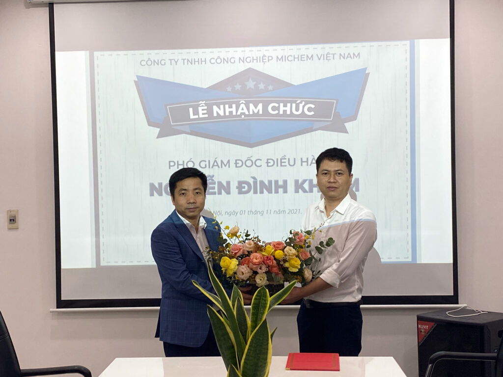 Appointing the new deputy director meeting - Michem Vietnam