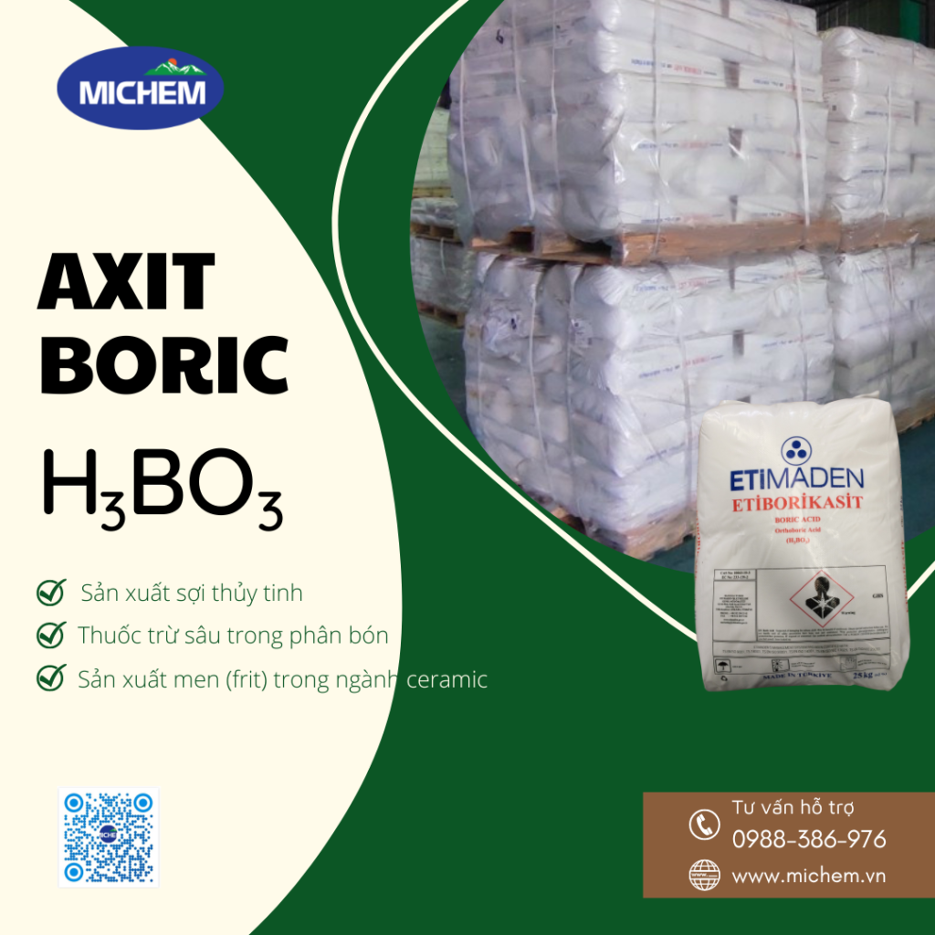 Acid Boric - Michem Việt Nam